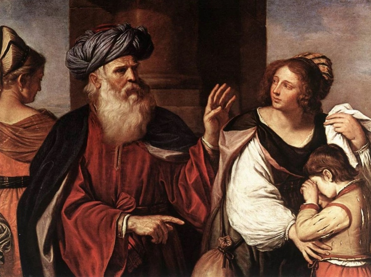 Ismael Filho De Abraao Imagens Bíblicas Grátis :: Hagar E Ismael