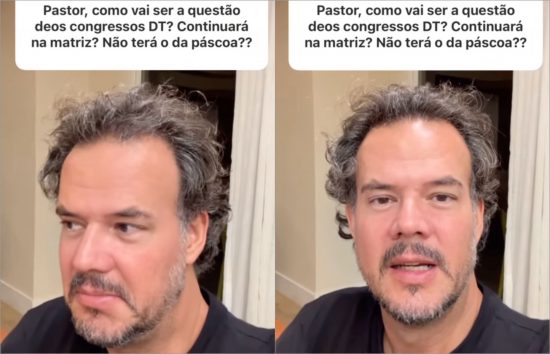 Congresso DT 2025 não será na Lagoinha, diz Gustavo Bessa